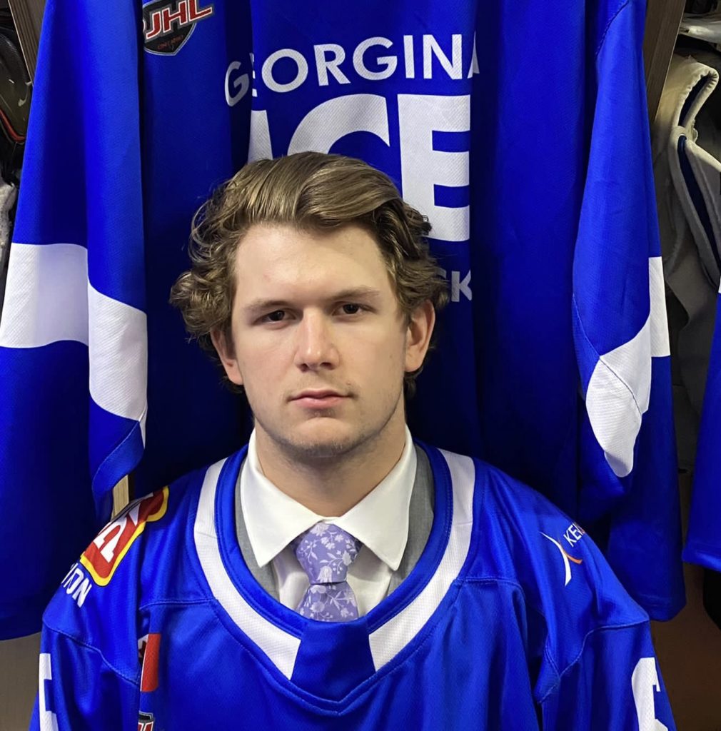 #6 Carter Bursey (F) | Georgina Ice Junior Hockey Club